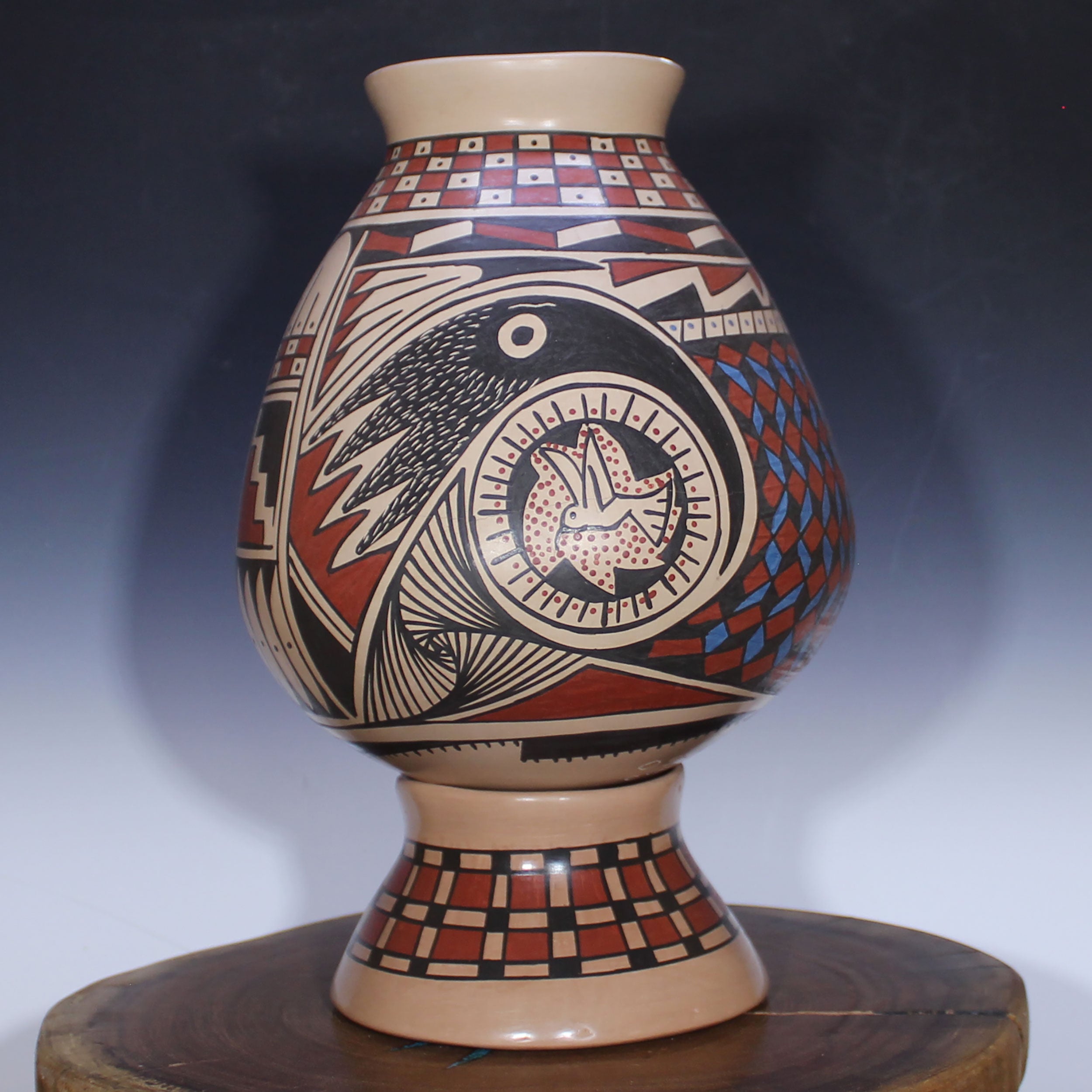 Señor Oscar Ortiz - 2 Piece Myriad - Mata Ortiz Pottery